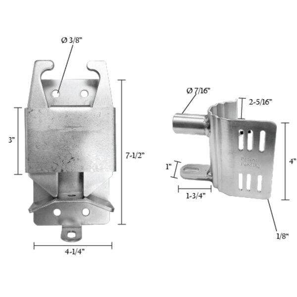 2Way Lockable Livestock Gate Latch | Spring Creek Products