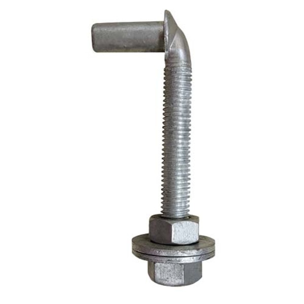5/8"X 4.5" Hdg J Bolt-Washers/Nuts | Spring Creek Products
