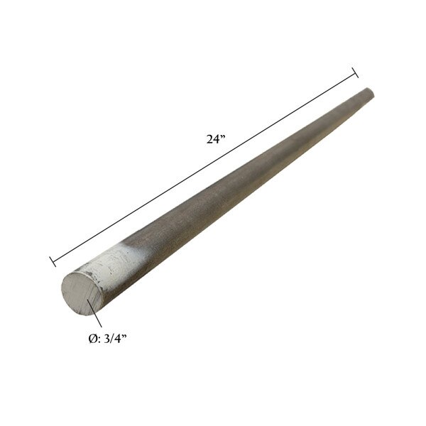 Ctl- C.R. Round Bar 3/4" -2' | Spring Creek Products