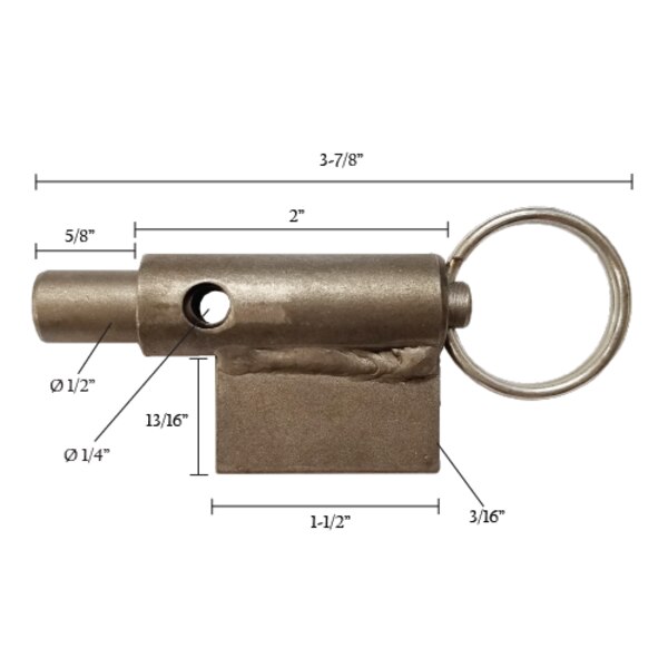 Spring Latch With Weld Tab | Spring Creek Products