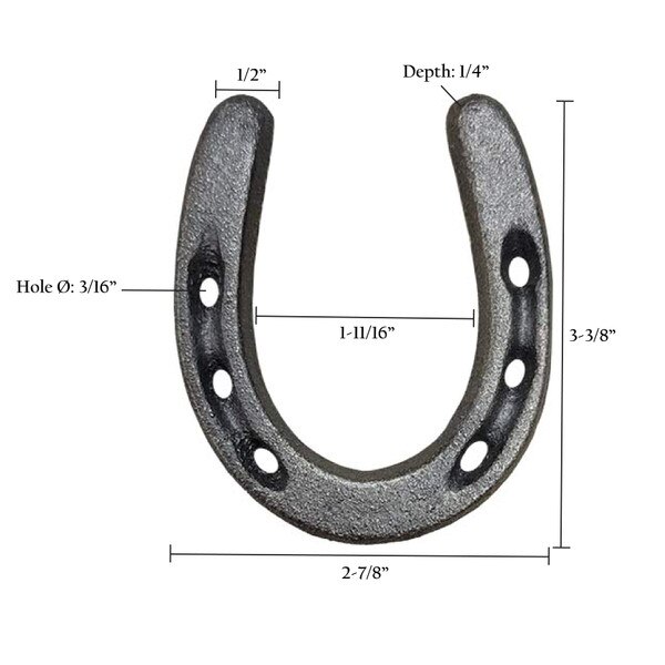 SMALL HORSESHOE-ORNAMENTAL | Spring Creek Products