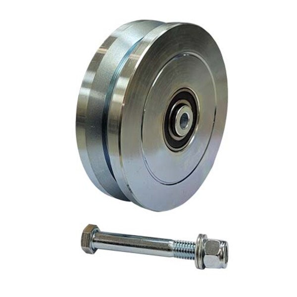 6" Premium V Groove Wheel-Steel | Spring Creek Products
