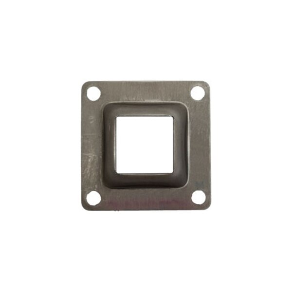 Square Weld Flange- 1-1/2"X4" 9 Ga | Spring Creek Products