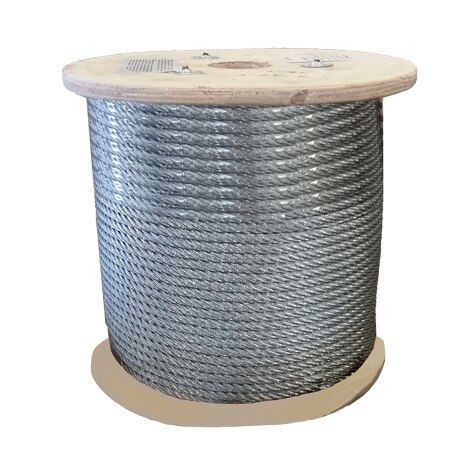 Galv Aircraft Cable 5/16" 500' Spool | Spring Creek Products