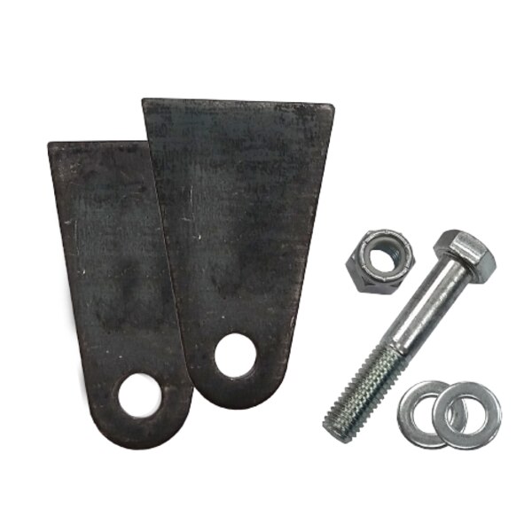 Cast Iron Bbq Wheel Mount Kit | Spring Creek Products