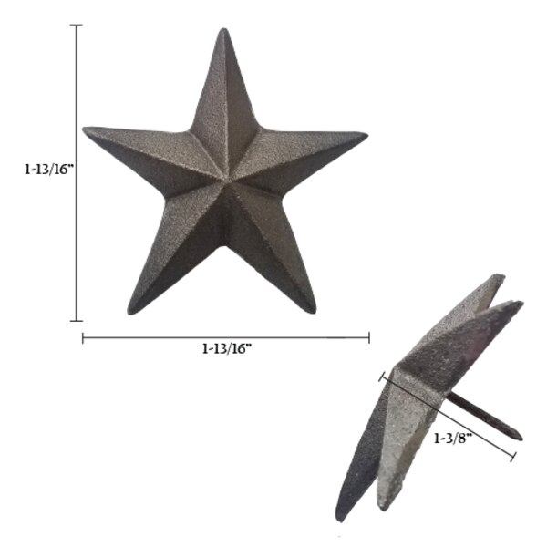Texas Star Pin - Cast Iron - Mini | Spring Creek Products