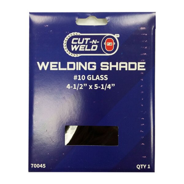 Welding Shade #10 Glass 4.5"X5.25" | Spring Creek Products