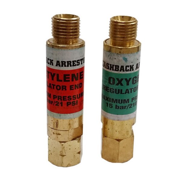 Flashback Arrestor Set, Reg End | Spring Creek Products