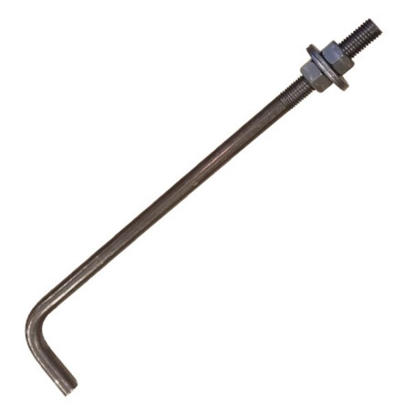 ANCHOR BOLT GR2 90 DEG 3/4"X24"X3" BARE I Spring Creek Products