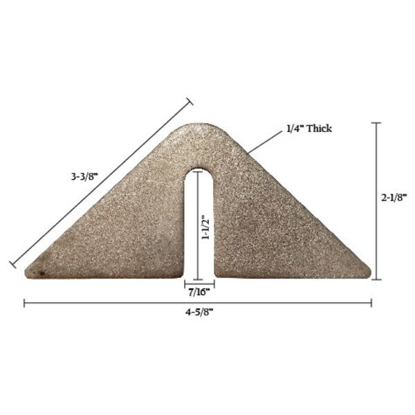 Chain Keeper 4-3/4" x 2-1/8" for 1/4" Chain - Bare | Spring Creek Products