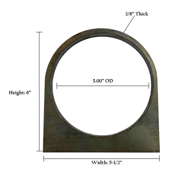 Ring Adapter for Hinge Sleeve 4.50" OD | Spring Creek Products