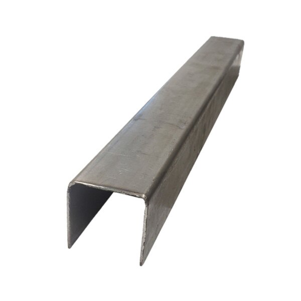 Horse Stall Channel 16ga, 1-5/8" x 8' - Bare | Spring Creek Products