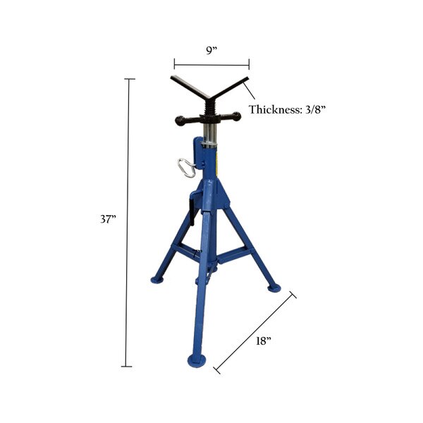 Foldable Jack Stand with V Head | Spring Creek Products