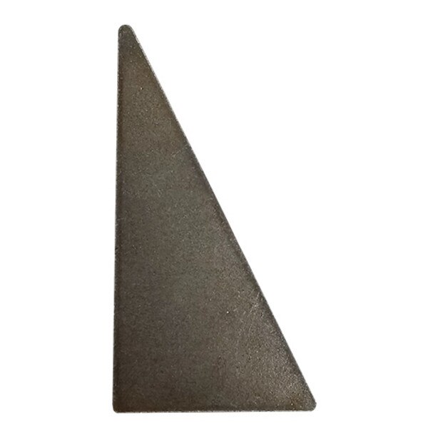 Triangular Die Cut 1-1/2" X 3" X 3/16" | Spring Creek Products