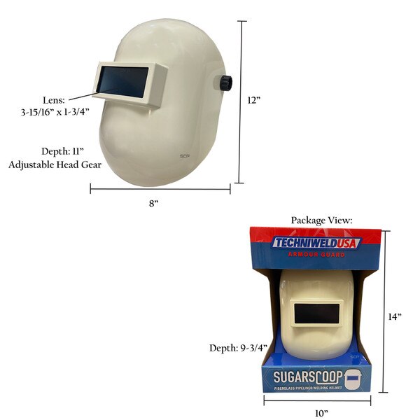 Armour Guard Sugar Scoop Welding Helmet | Spring Creek Products