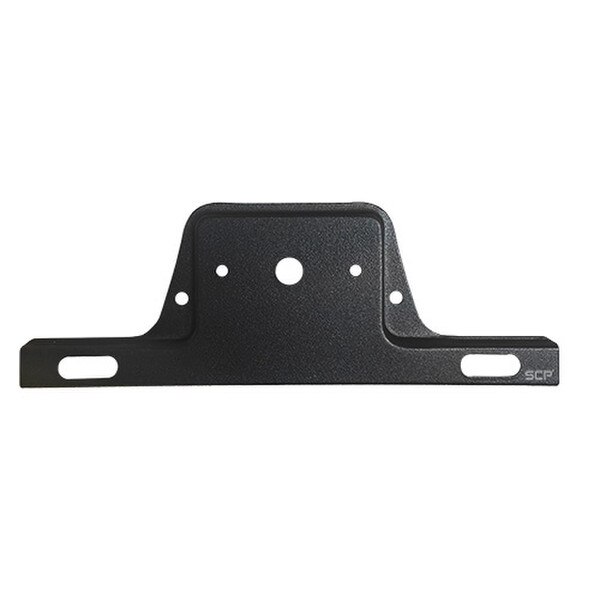 License Plate Bracket / Black Metal | Spring Creek Products
