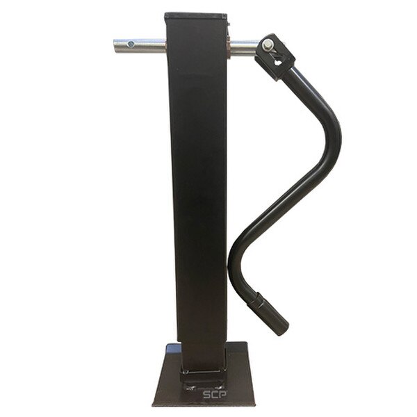 Trailer Jack - Square Direct Weld Drop Leg W/ Spring Return, Weld On ...