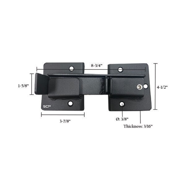 Heavy Duty Lockable Flap Latch 10" | Spring Creek Products