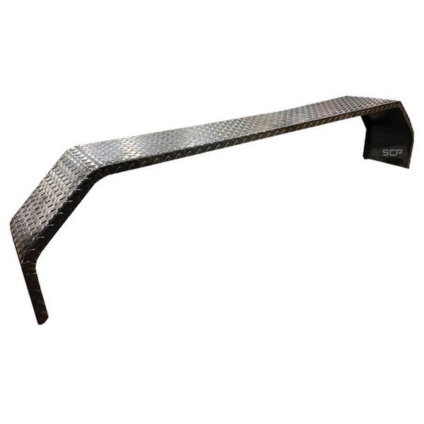 Diamond Plate Tandem Double Broke Fender 72" x 10" x 15" 14ga | Spring ...