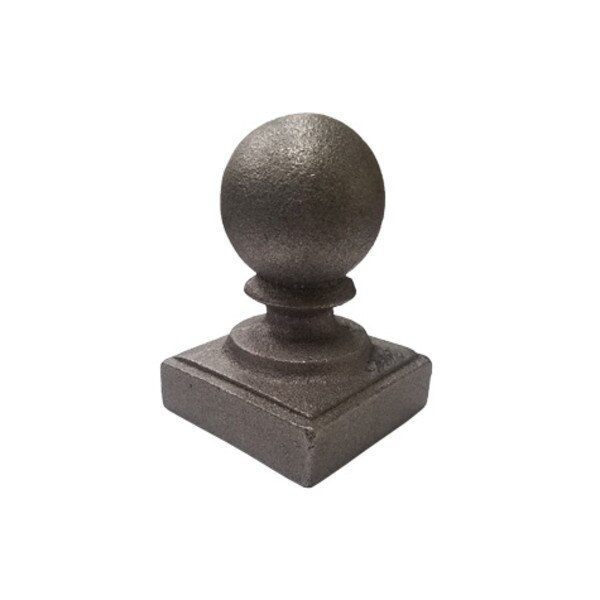 Post Cap - Cast Iron Ball 3" | Spring Creek Products