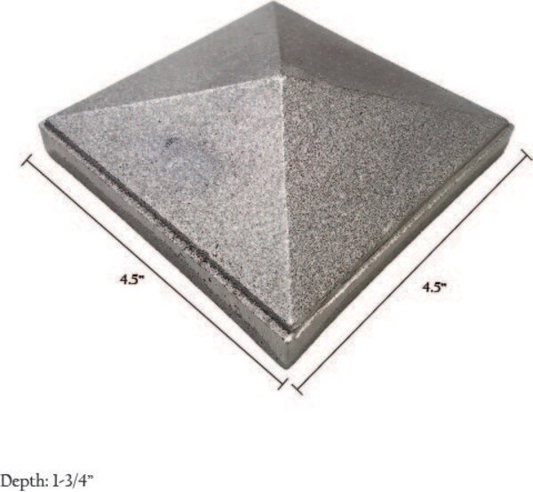 Pyramid Post Cap 4" | Spring Creek Products