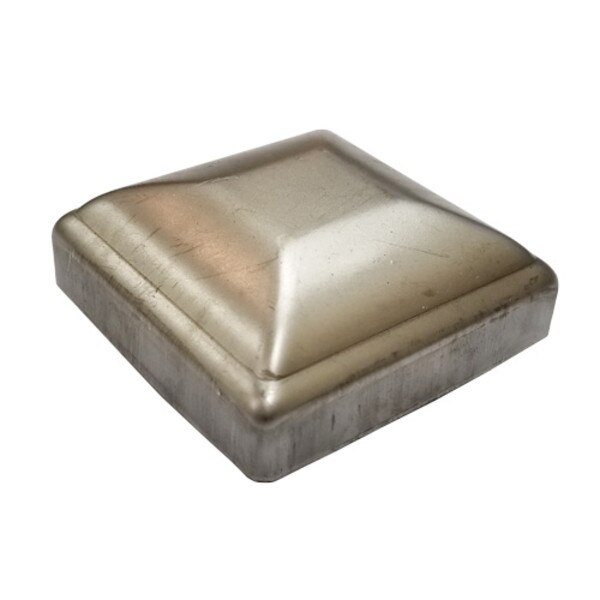 Post Cap 3" Steel Presd -Bare | Spring Creek Products
